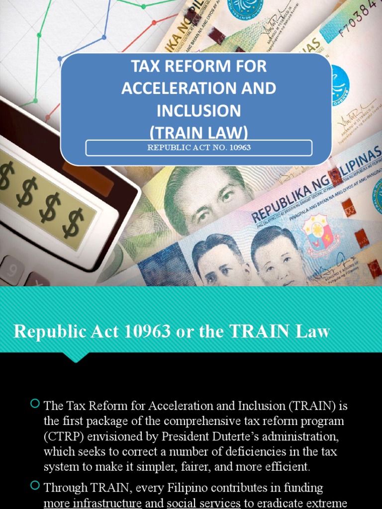 TRAIN Law Explained | PDF | Taxes | Capital Gains Tax