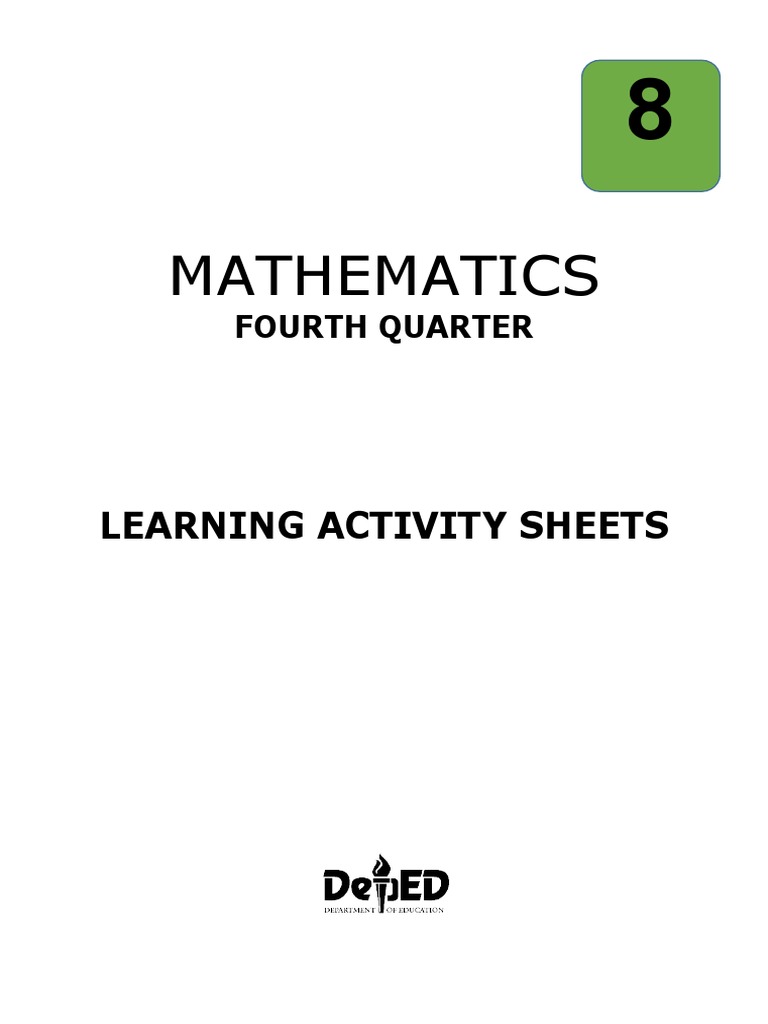 Math 8 4th Quarter | PDF | Mathematical Proof | Triangle