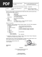 Contoh Format BAST | PDF