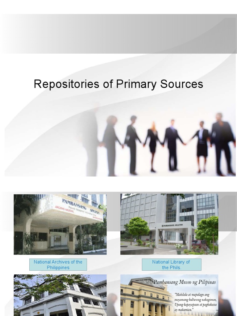 Repositories of Primary Sources - 0 | PDF