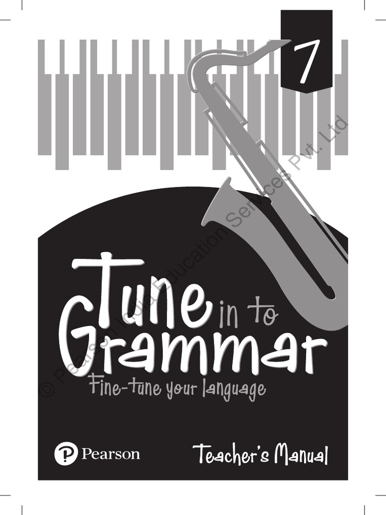 Tune Into Grammar STD 7 | PDF | Subject (Grammar) | Verb