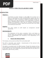 Company Sim Card Authorization Letter Complete | PDF | Videotelephony ...