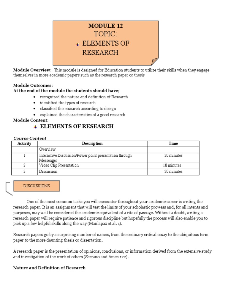 Topic:: Elements of Research | PDF | Survey Methodology | Statistics