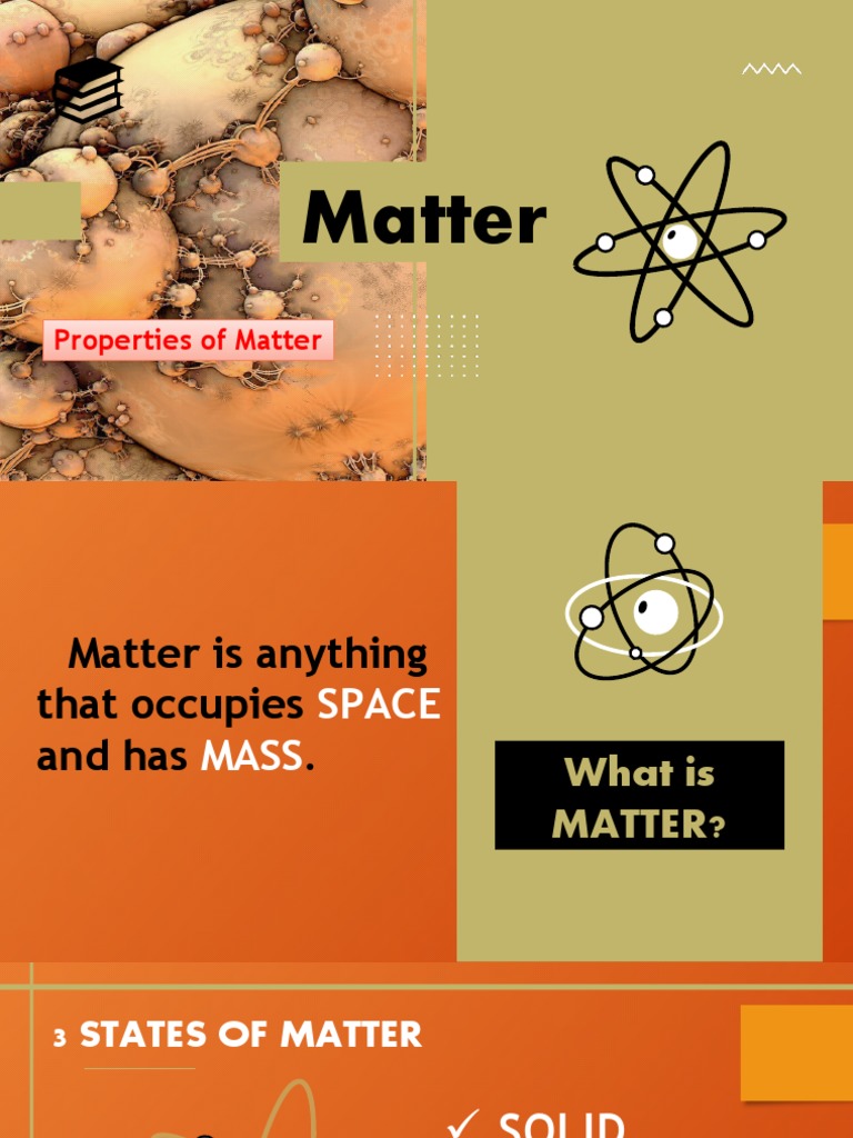 MATTER Grade 8 | PDF | Liquids | Phase (Matter)