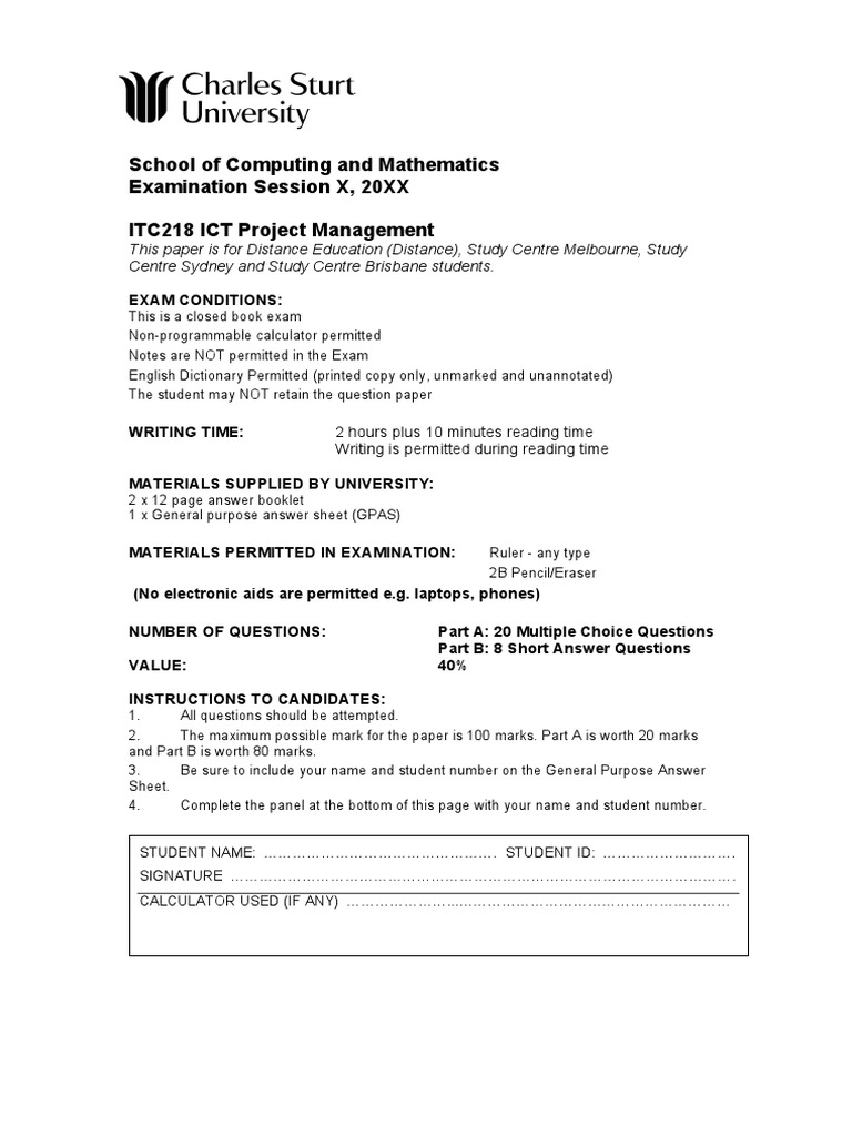 Practice Questions | PDF | Project Management | Business