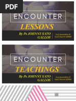 Encounter God Retreat Guide | PDF | Jesus | Book Of Exodus