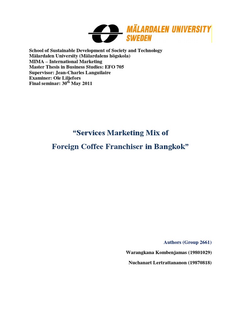 FULLTEXT02 | PDF | Marketing | Consumer Behaviour