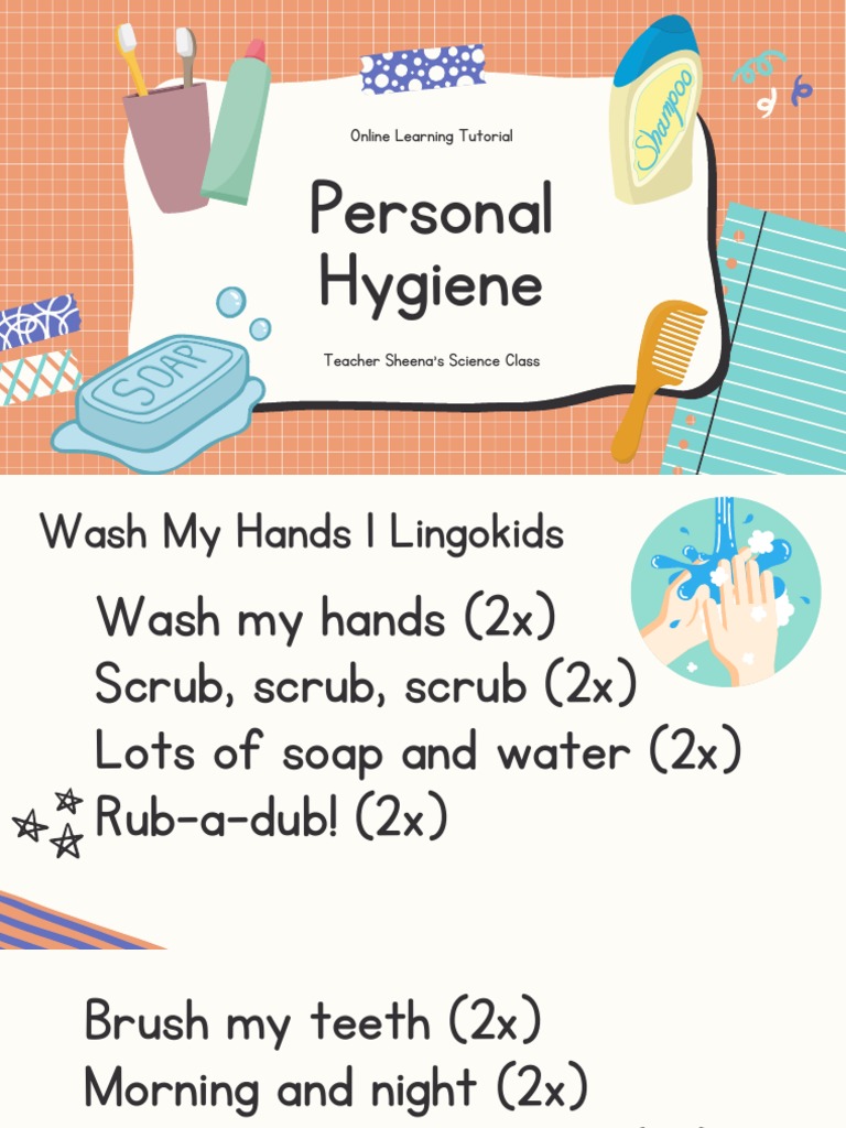 Teaching Personal Hygiene To Kids | PDF
