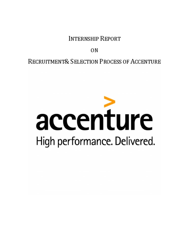 I R R & S P A: Nternship Eport ON Ecruitment Election Rocess of ...