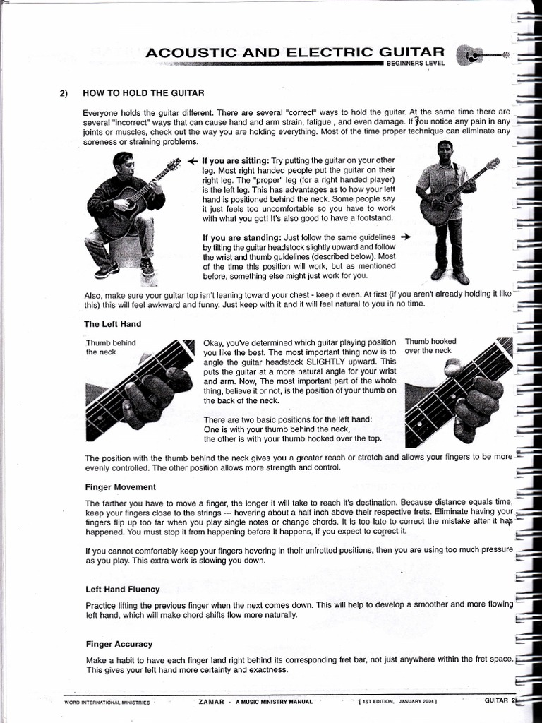 Acoustic and Electric Guitar 2 | PDF | Guitars | Irish Musical Instruments