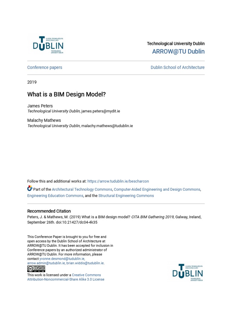 What Is A BIM Design Model | PDF | Building Information Modeling ...