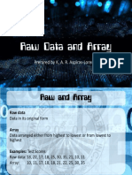Lesson 2.2 Raw Data and Array What Is It | PDF