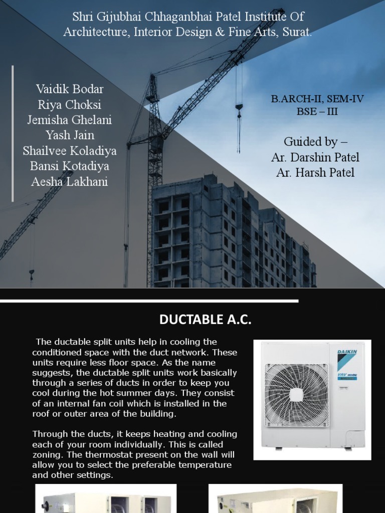 Ductable Air Conditioning | PDF | Air Conditioning | Duct (Flow)