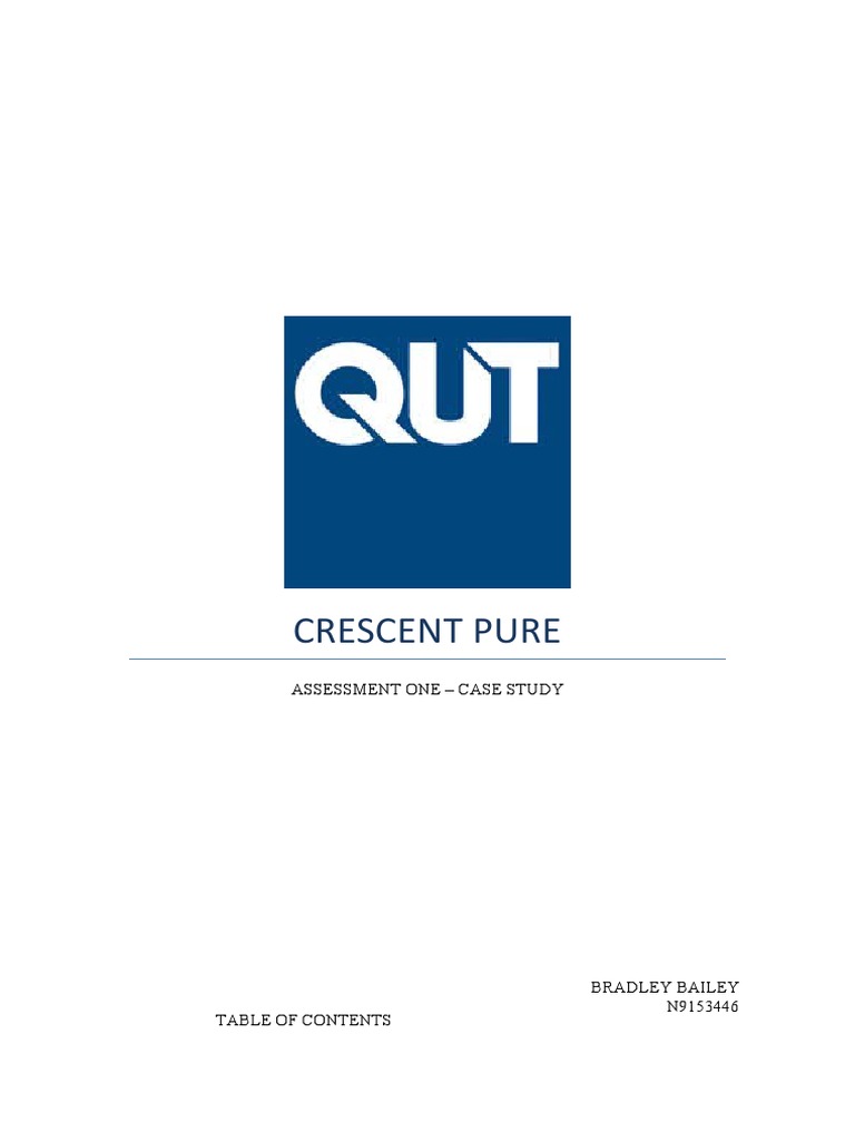 Crescent Pure Case Study | PDF | Market Segmentation | Behavior