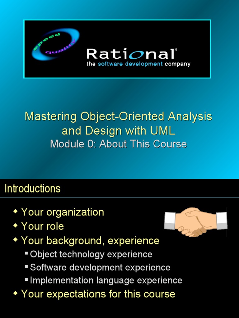 Mastering Object-Oriented Analysis and Design With UML | PDF | Unified ...