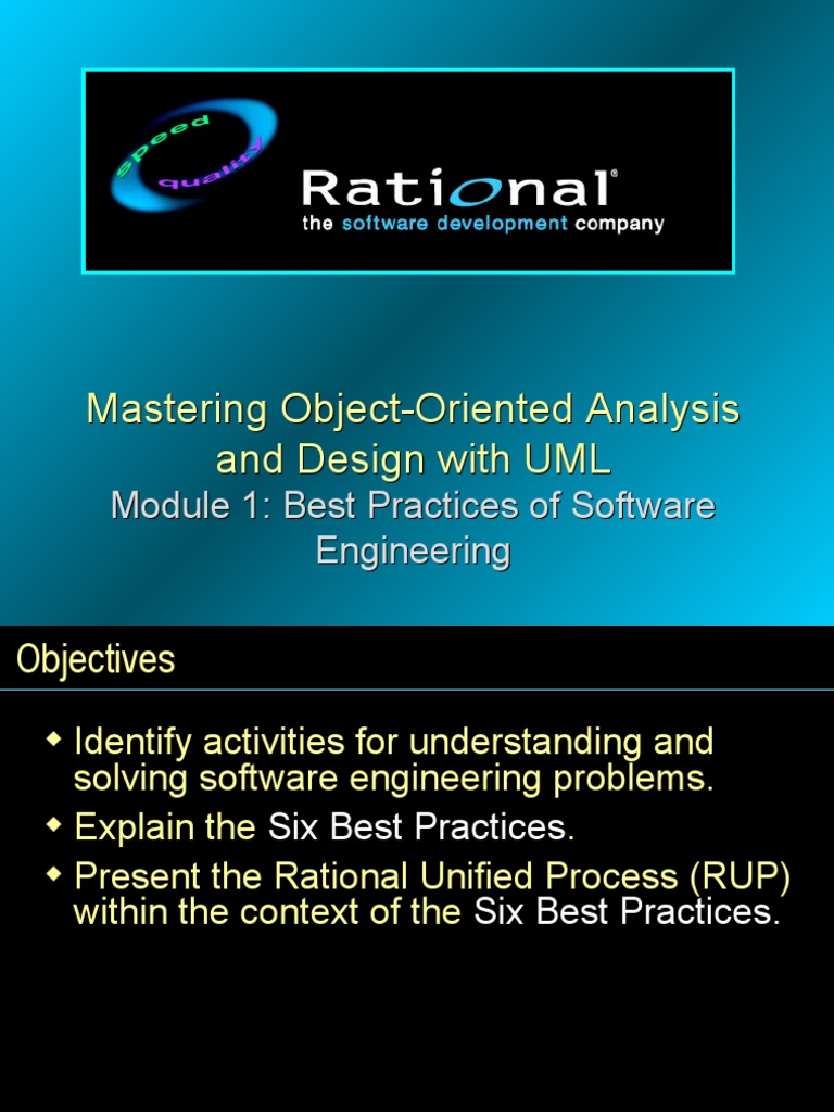 Mastering Object-Oriented Analysis and Design With UML | Download Free PDF | Unified Modeling ...