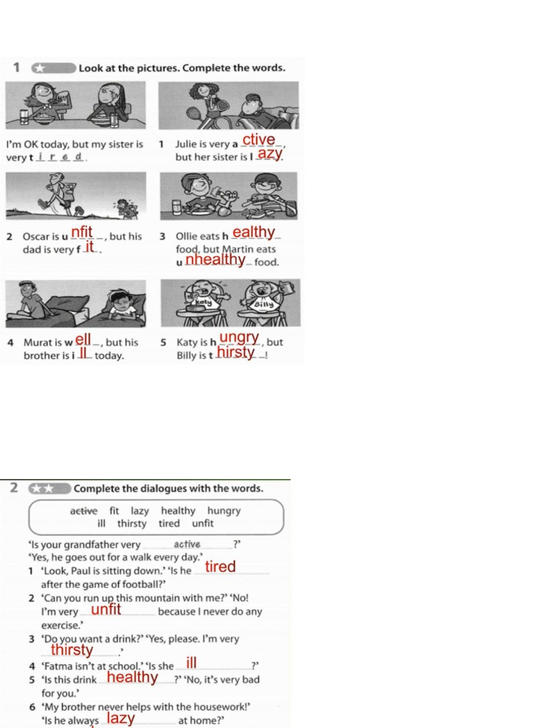 EP1 Workbook Answers | PDF