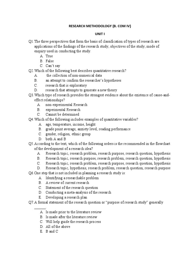 Research Methodology Guide | PDF | Sampling (Statistics) | Survey Methodology