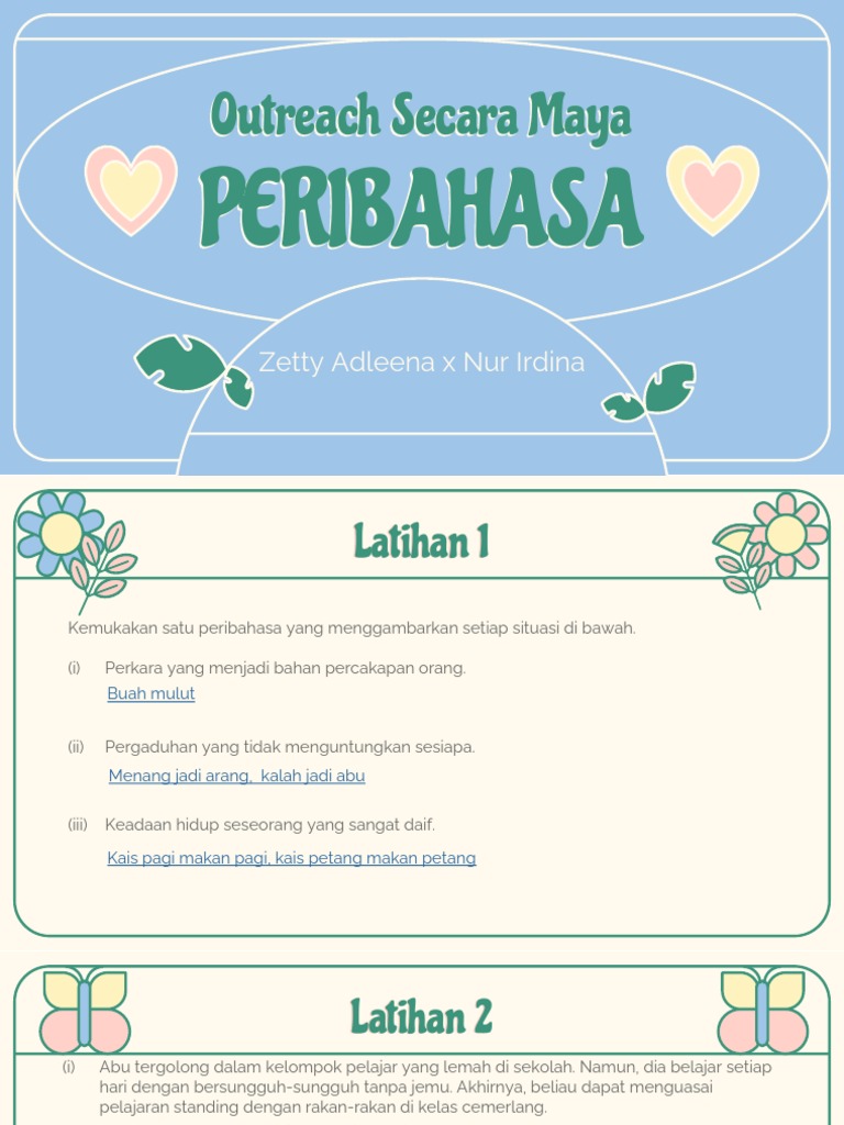 BM Peribahasa - G | PDF