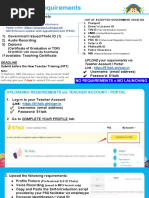 51Talk Application and Reapplication Guide | PDF