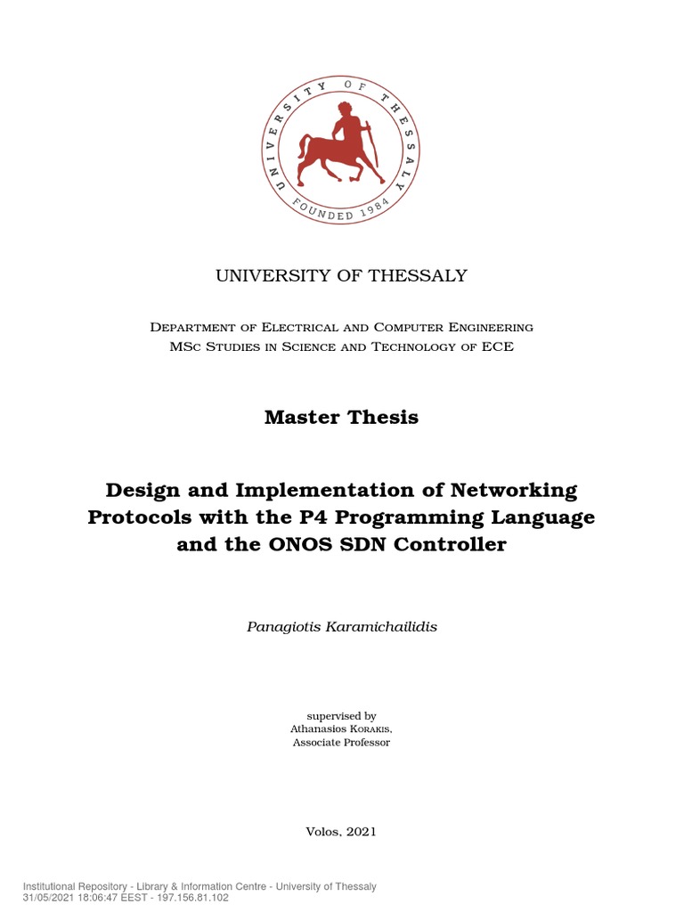 Design and Implementation of Protocols | PDF