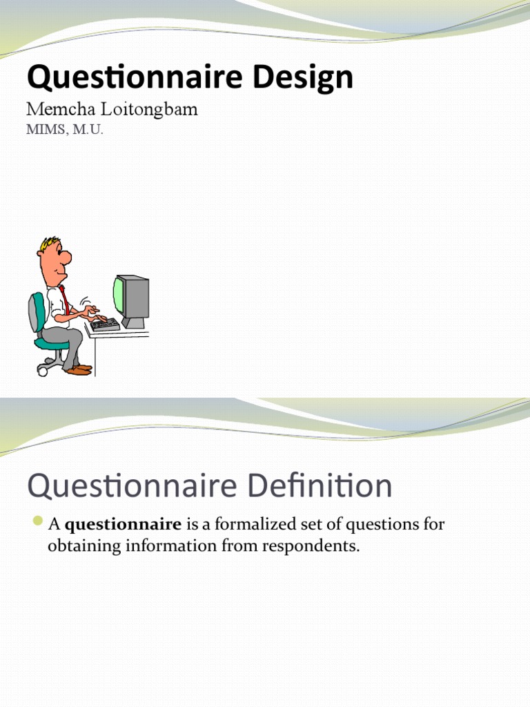 Questionnaire and Coding | PDF | Questionnaire | Survey Methodology