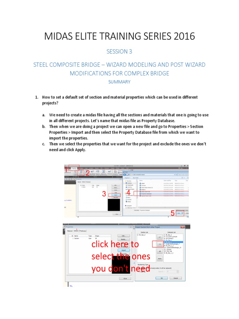 Midas Elite Training Series - Session 3 Summary 1466016763 | PDF