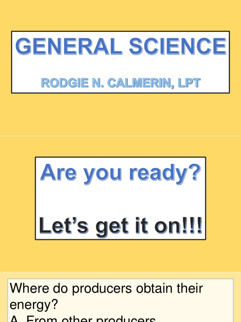 General Science | PDF | Chemical Bond | Earth