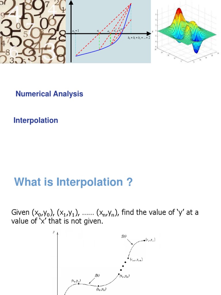 5 Interpolation | PDF | Interpolation | Numerical Analysis 5 Interpolation | PDF | Interpolation | Numerical Analysis