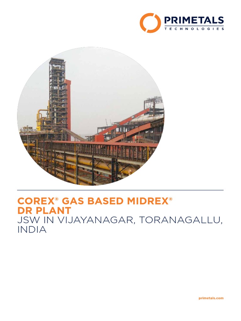 Corex R Gas Based Midrex DR Plant | PDF | Iron | Steel