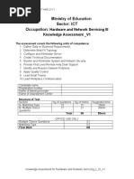 HNS COC Level 4 Practice Exam Full Package New | PDF | Computer Network ...