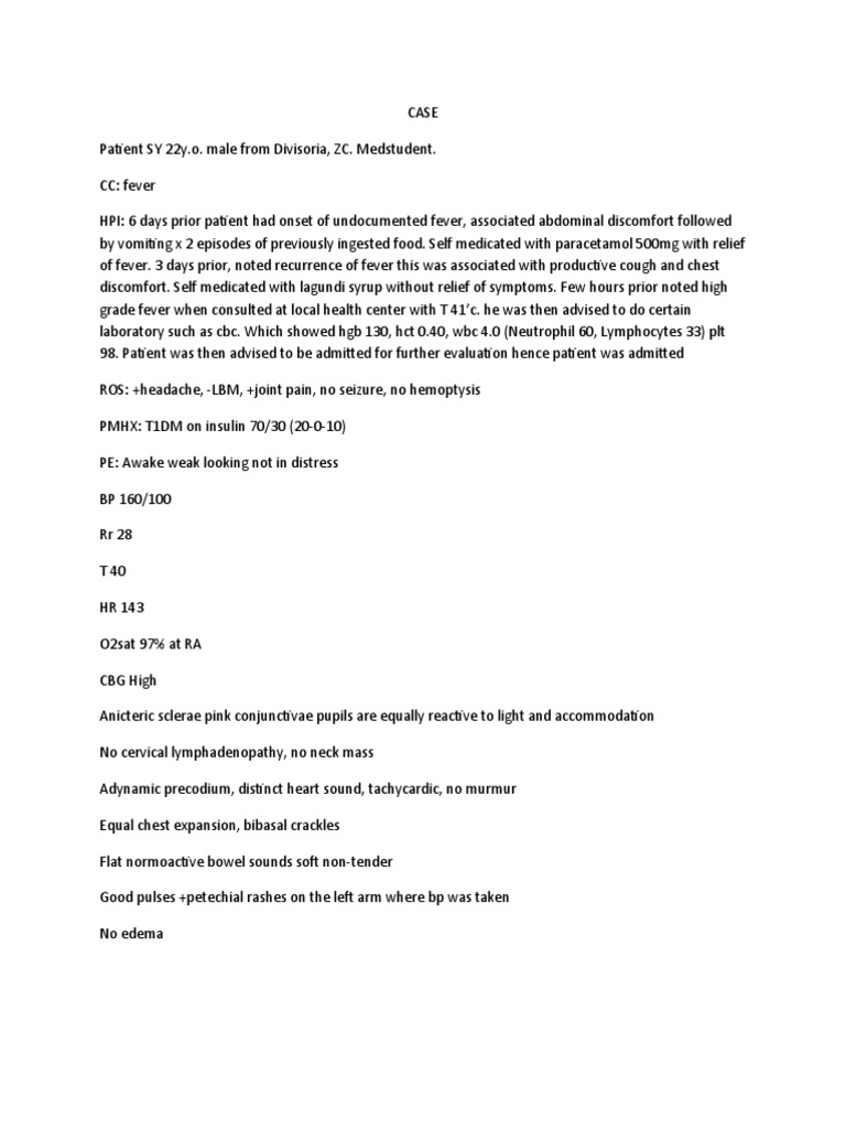 Admitting Orders Activity G1 | PDF