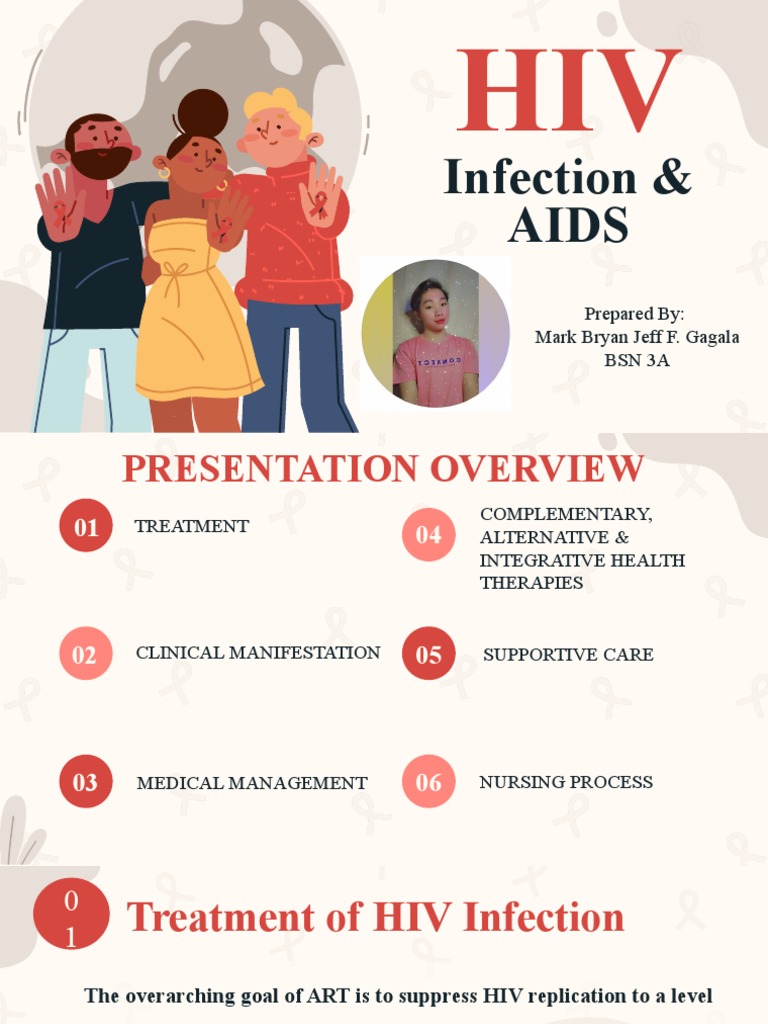 Infection & Aids: Prepared By: Mark Bryan Jeff F. Gagala BSN 3A | PDF ...
