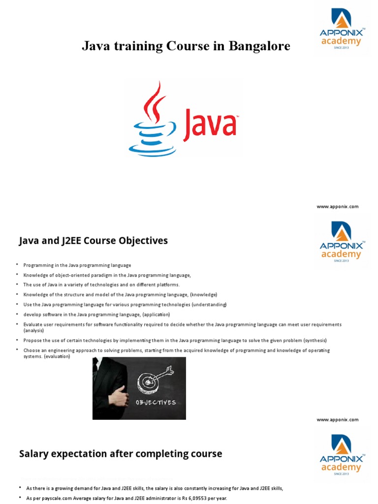 Java Training in Bangalore | PDF