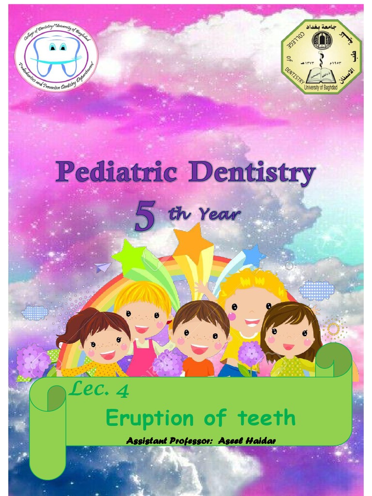 4-Eruption of Teeth | PDF | Hypothyroidism | Down Syndrome