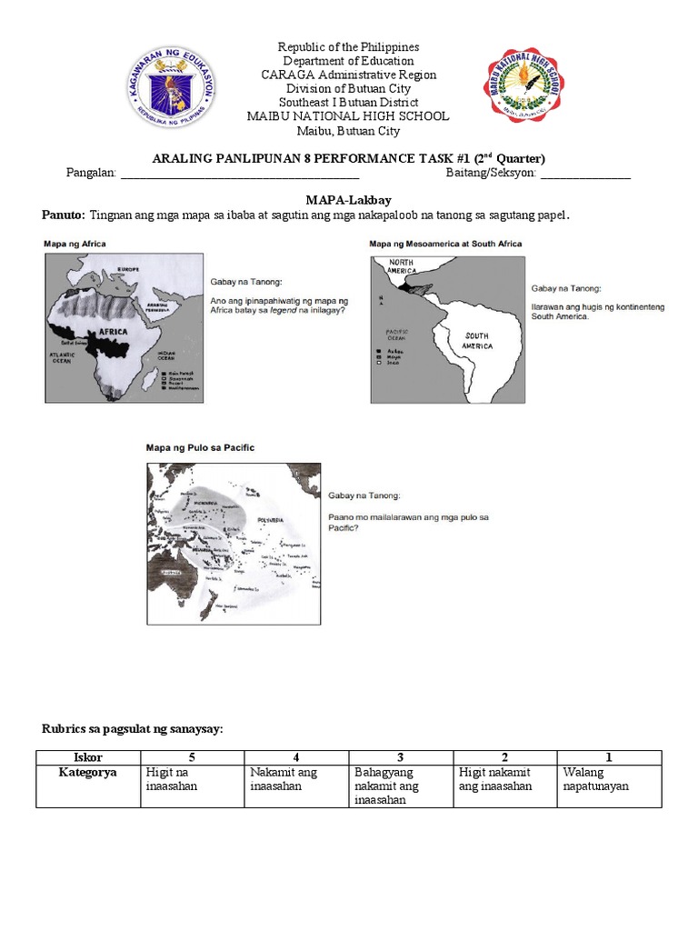 AP8 Performance Task | PDF