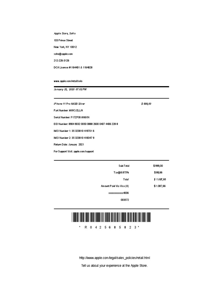 Apple Store USA | PDF