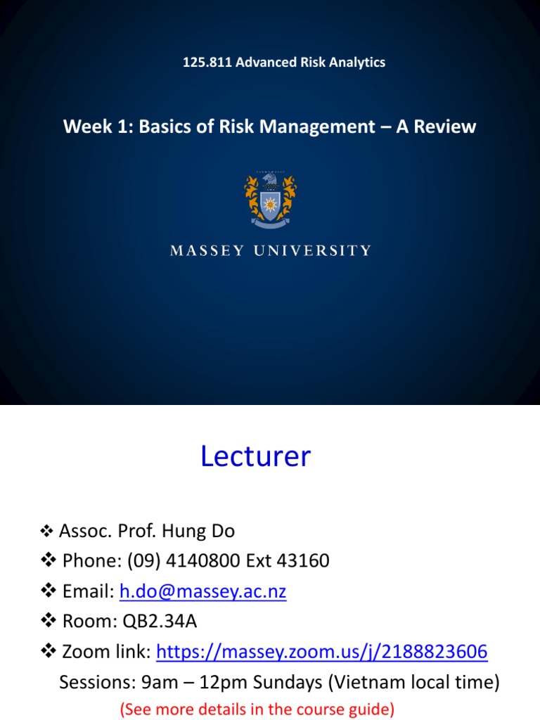 Week 1 - Lecture Note - With Solution | PDF | Modern Portfolio Theory ...