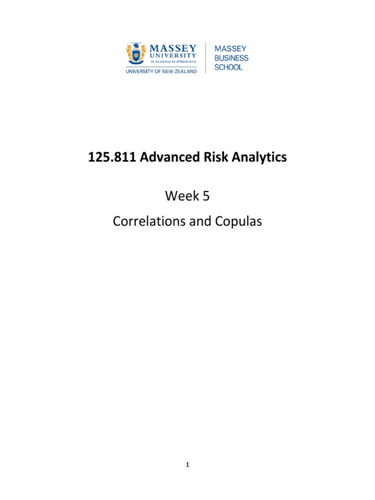 Week 5 - EViews Practice Note | PDF | Covariance Matrix | Correlation And Dependence