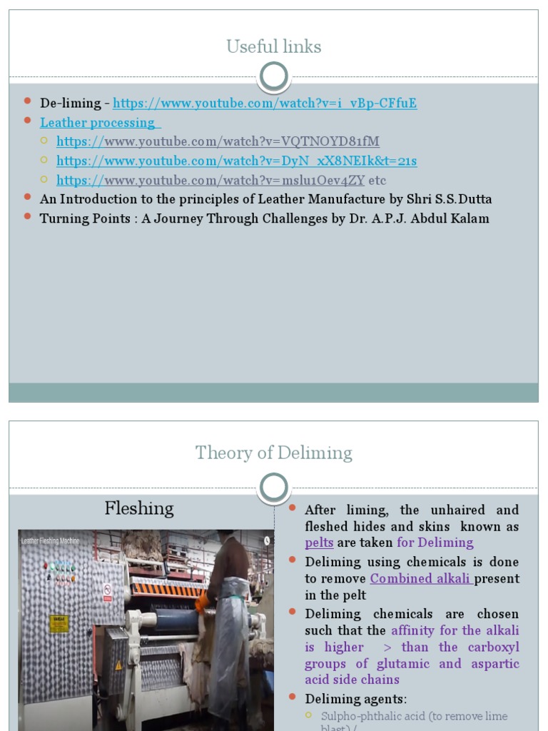 2.1.c.iii. Useful Links and Theory of Deliming | PDF | Chemistry ...