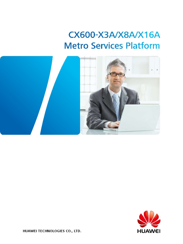 CX600-X3AX8AX16A V800R007 Universal Service Router Product Brochure (En ...