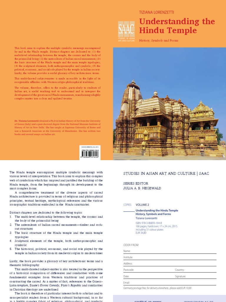 Hindu Temple: History and Symbolism | PDF | Temple | Books