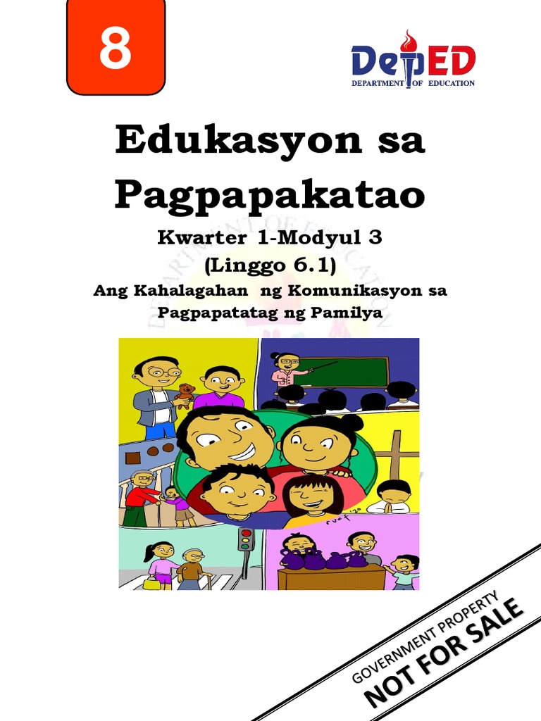 Edukasyon Sa Pagpapakatao: Kwarter 1-Modyul 3 (Linggo 6.1) | PDF