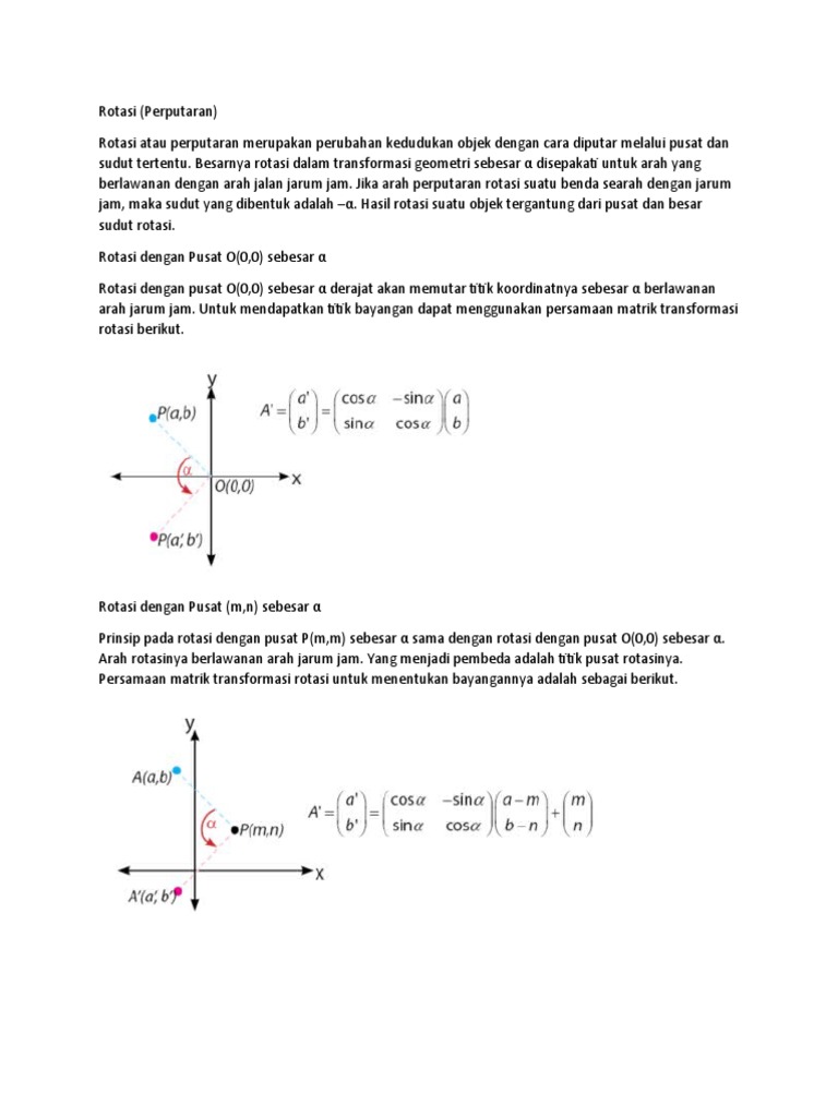 Rotasi | PDF
