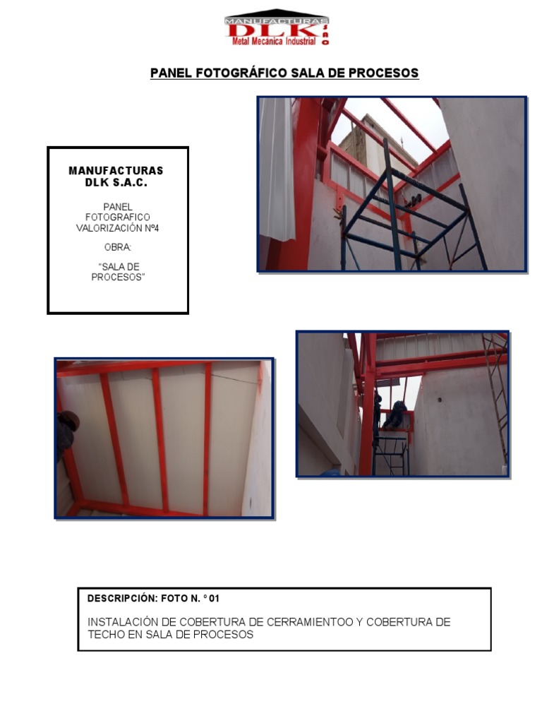 Panel Fotográfico - Estructura Adicional | PDF
