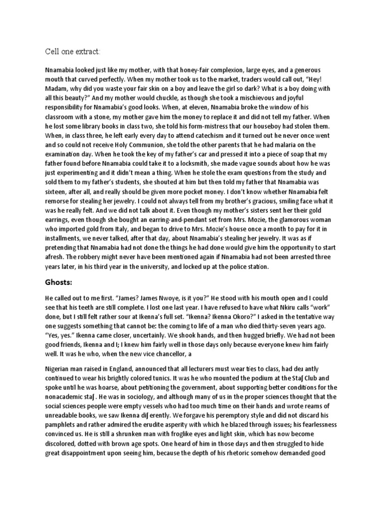 Mother's Love and a Son's Transgressions: Exploring Gender Roles Within ...