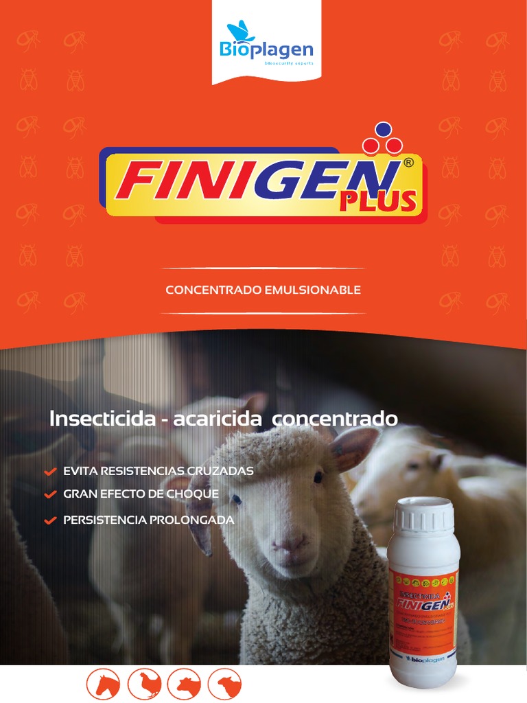 Finigen Plus: Insecticida y Acaricida Eficaz | PDF | Insectos ...