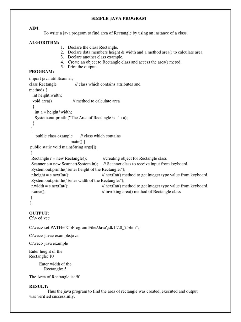 Oops Lab | Download Free PDF | Class (Computer Programming) | Method (Computer Programming)