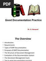 Good Documentation Practices | PDF | Quality Assurance | Documentation