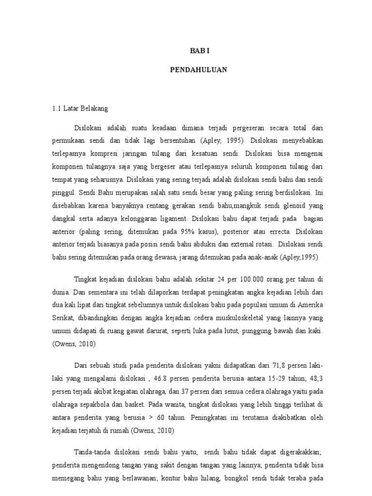 Foto Rontgen Dislokasi Bahu | PDF